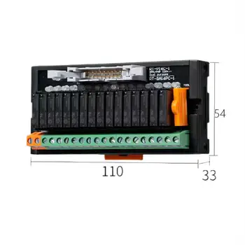 8 Channel 5a 250vac/24vdc Din Rail Mount Relay Module - Buy Terminal ...