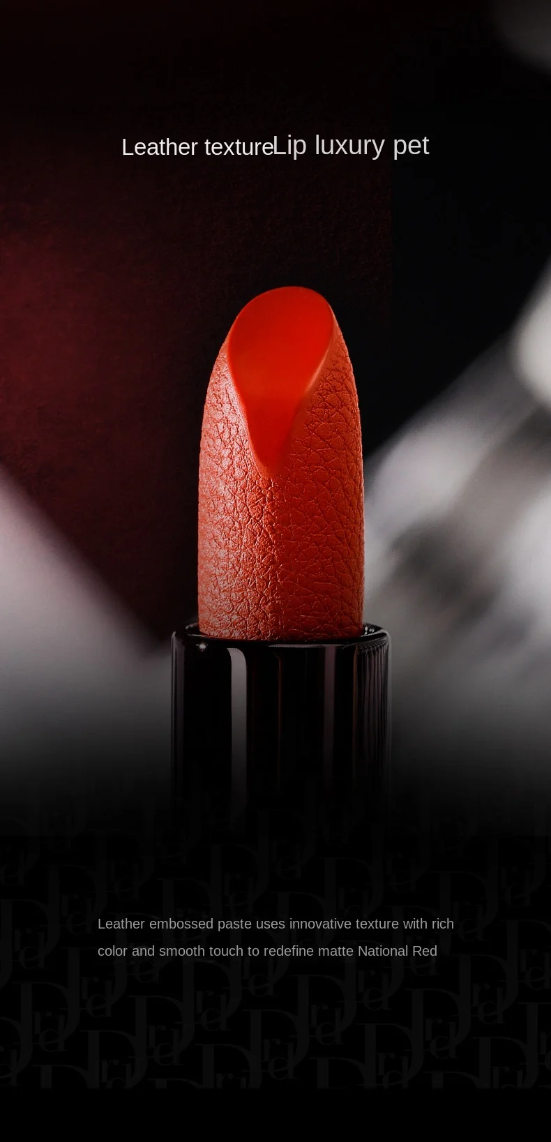 Private Custom Leather Bag Lipstick Set Soft Mist Matte Embossed Easy ...