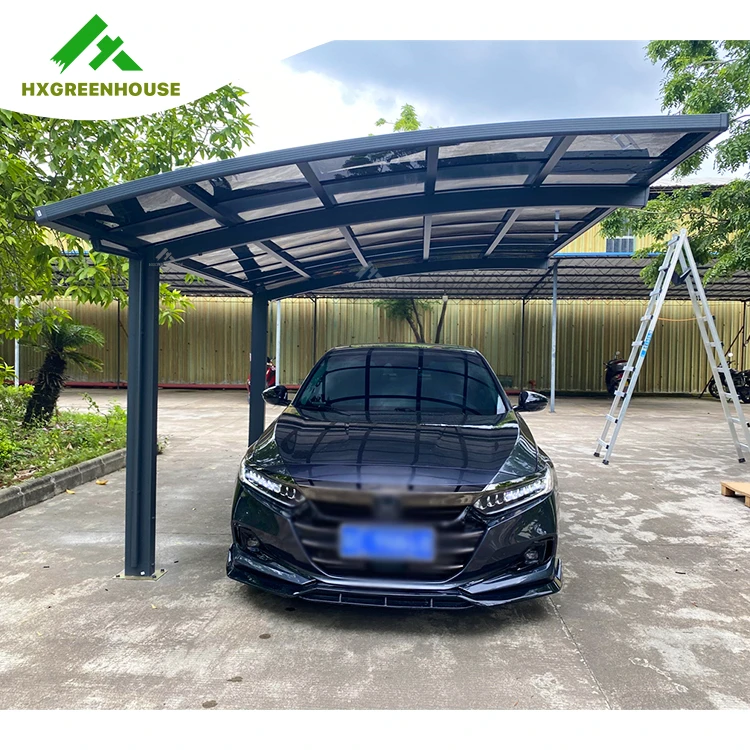 Curved Polycarbonate Canopy Roof Kits - Durable & Versatile