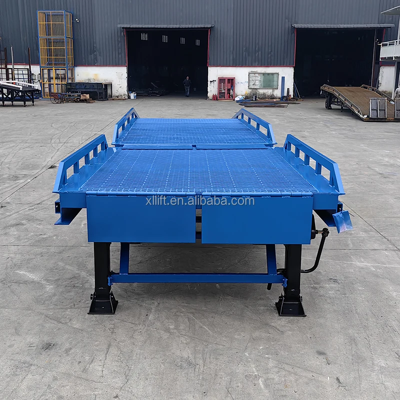 Mobile Forklift Adjustable Ramp - 10t Container Loading Machine