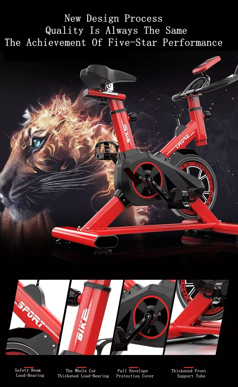 Spinning Bike Stationary - Indoor Cycling Bike with Comfortable Seat ...