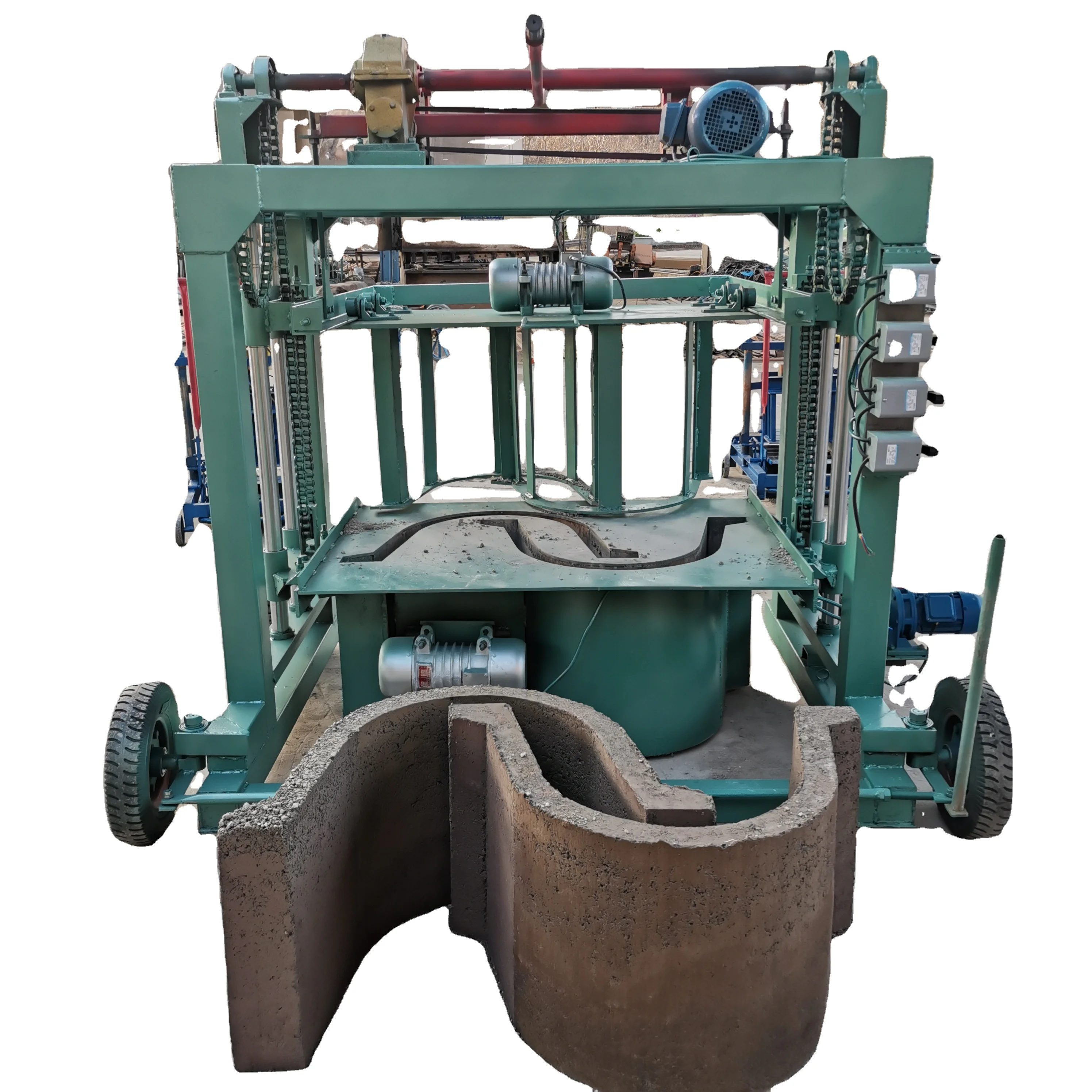 Precast Culvert Concrete Manhole Pipe Making Machine For Sale - Buy ...