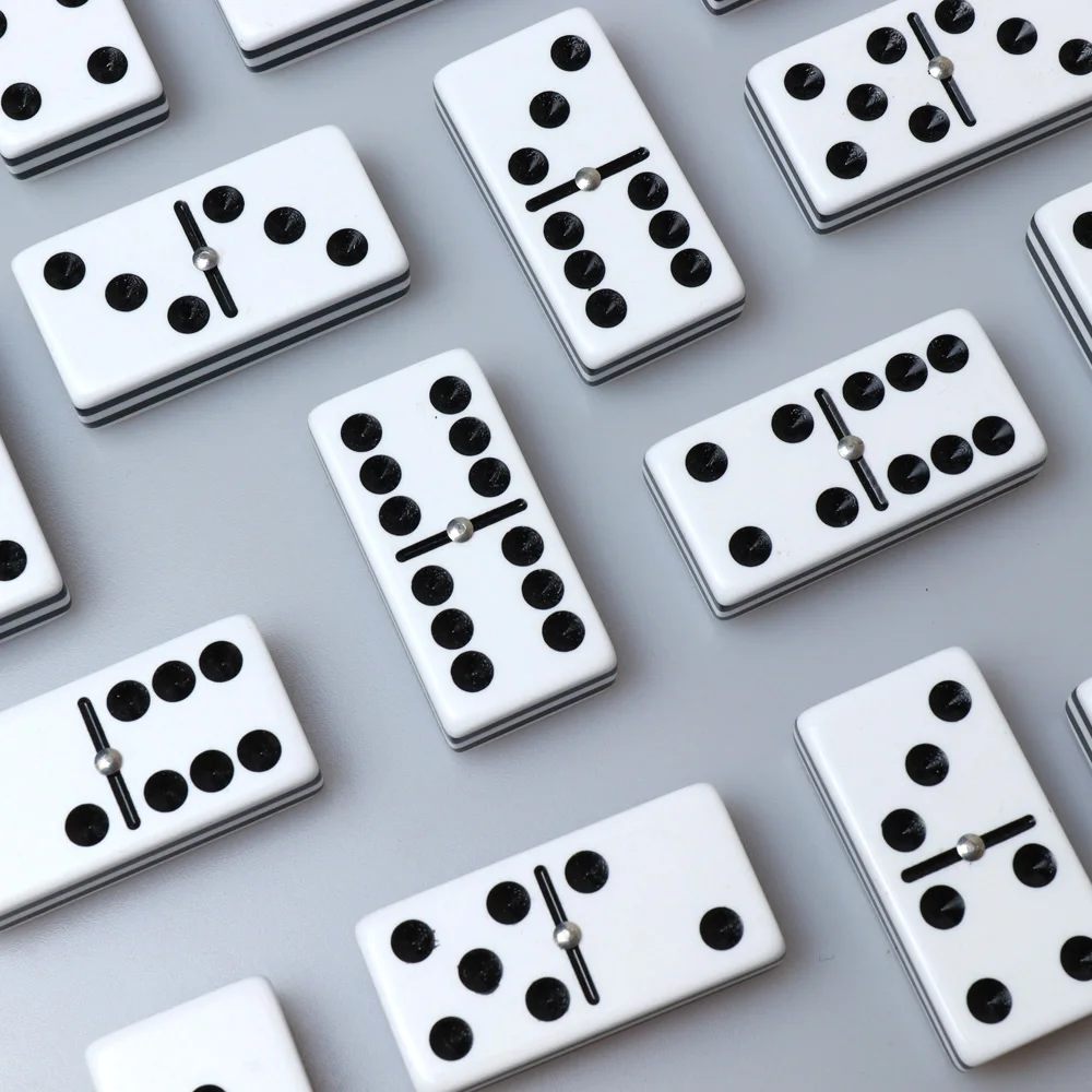 Premium 5-Layer Custom Acrylic Domino Set for Wholesale