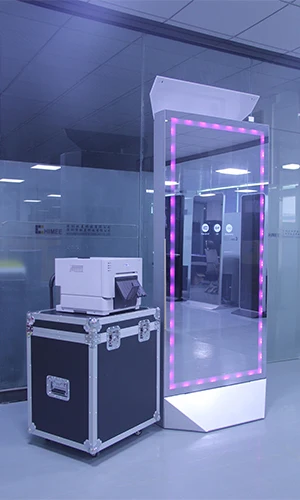 70 Inch Magic Mirror Photo Booth 43 Inch LCD Touch Screen Monitor Selfie Machine Kiosk Flash ...