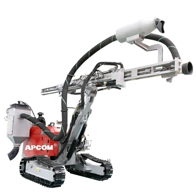 Rotary Borehole Drilling Rig Machine Mounted Apcom Drilling Rig For ...