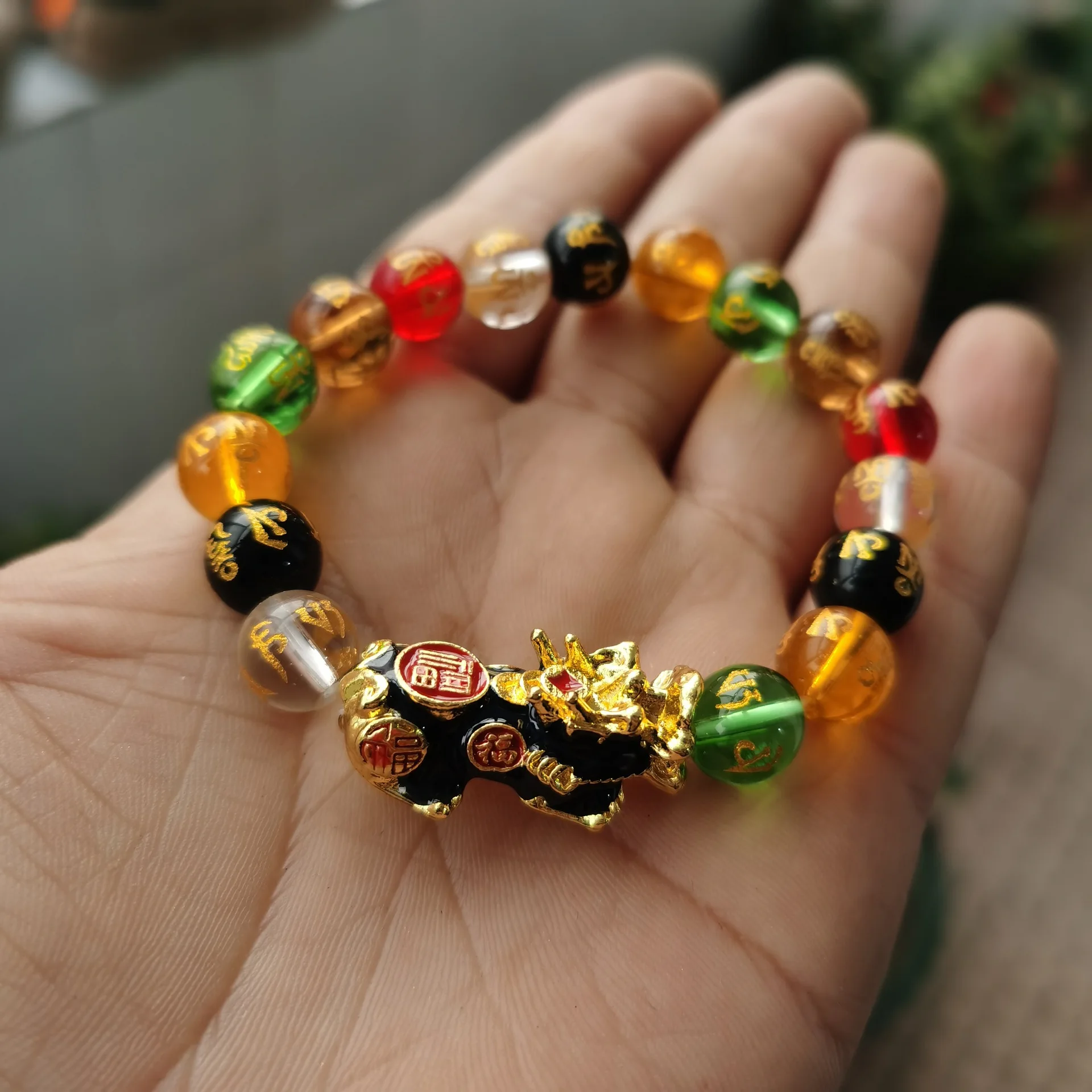 24k lucky charm bracelet store