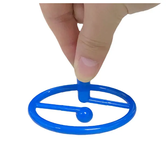 Kids Mini Colored Plastic Gyro Toys Children Adult Relief Stress ...
