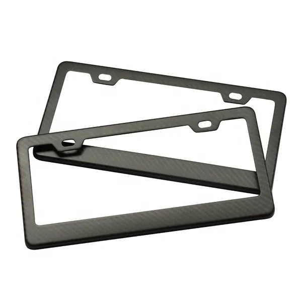 Personalized Logo carbon fiber American car Carbon plate border Custom ...
