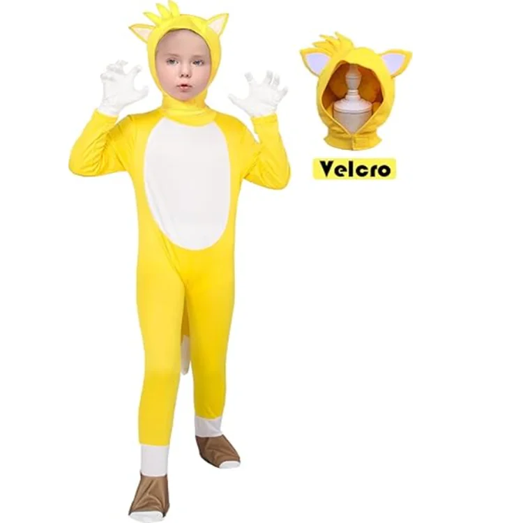 Kids Deluxe Halloween Cartoon Costume Cosplay Boys Cartoon Outfit ...