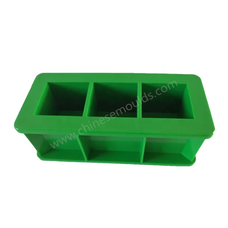 Mortar Concrete Cube Mould Forms Three Cubes Three Gang Cube Mold Mould ...