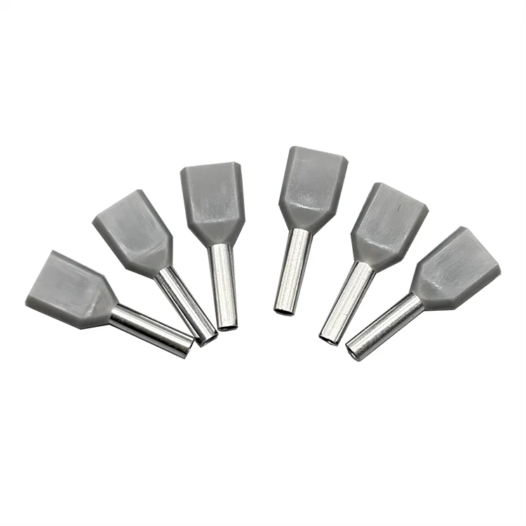 Ct2510 Double-wire Tube Terminal 2.5 Square Copper Pin-shaped Plug-in ...