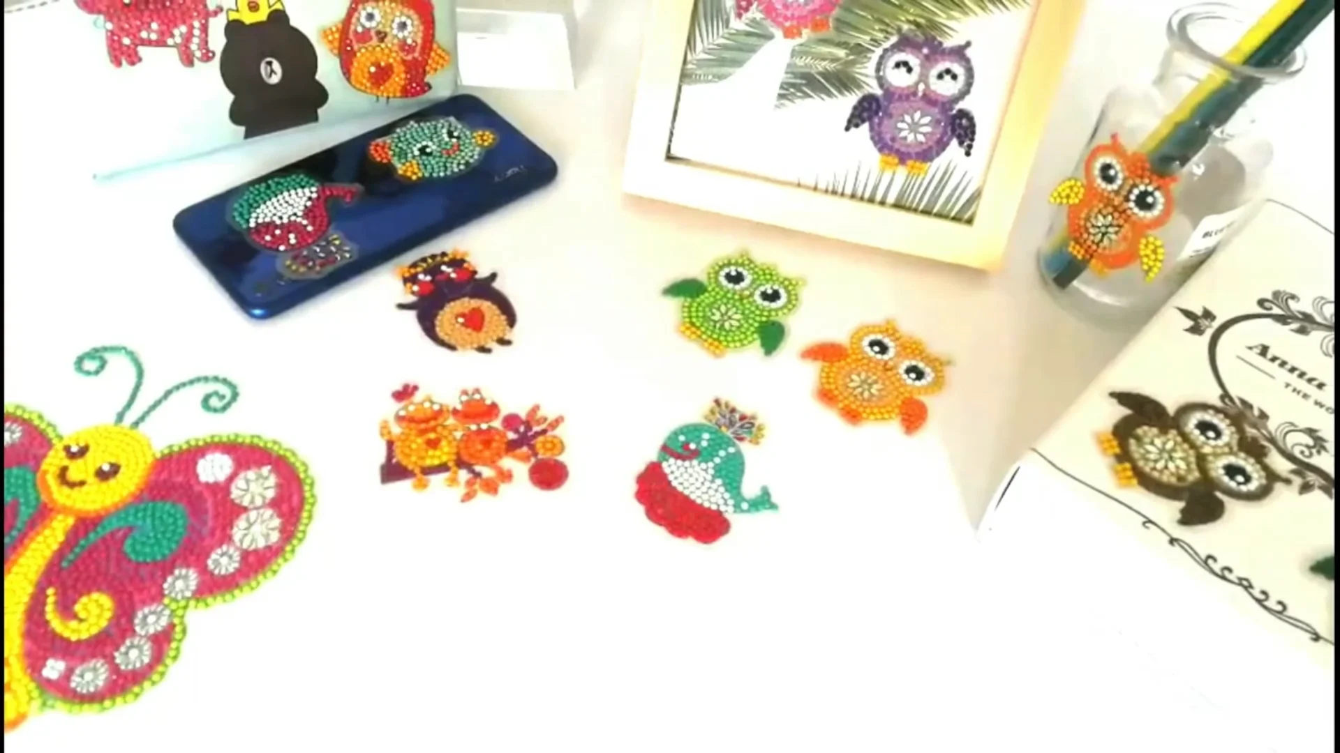 Diy Craft Kit Craft Set Supply Kids 5d Diamond Painting Sticker Crafts ...