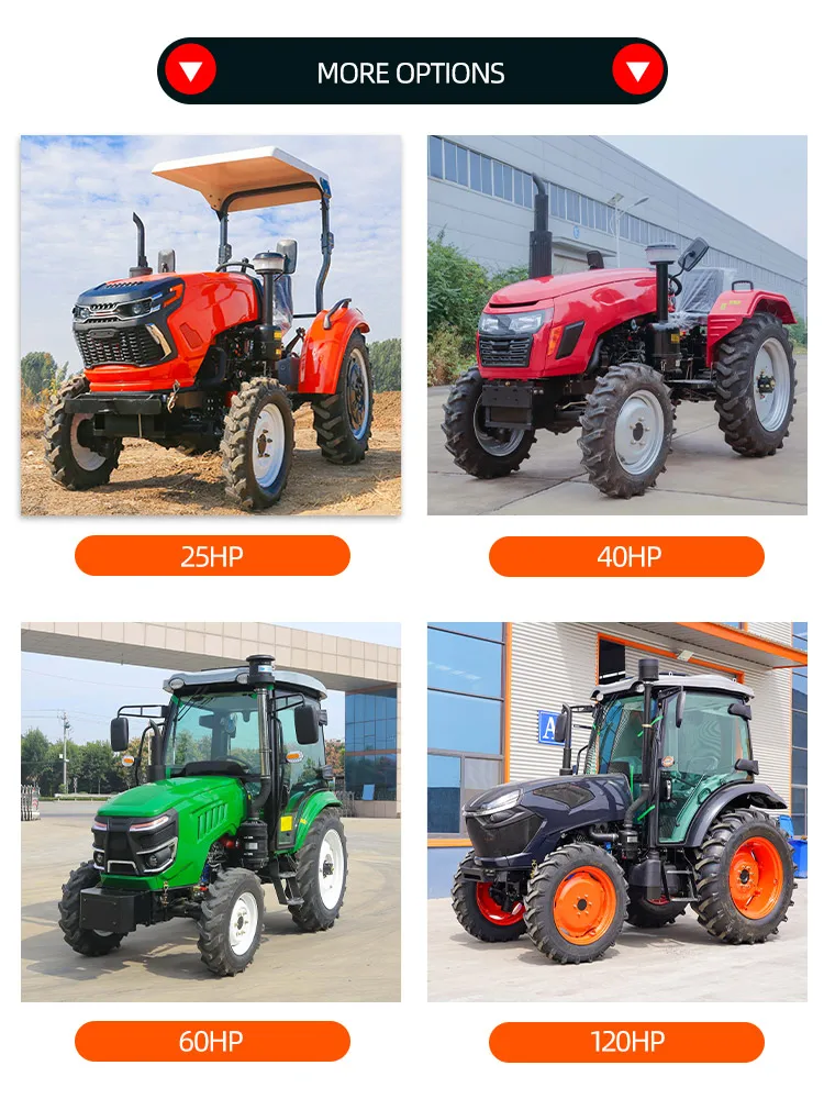 4WD Mini Farm Tractors - High Power, Reliable Performance