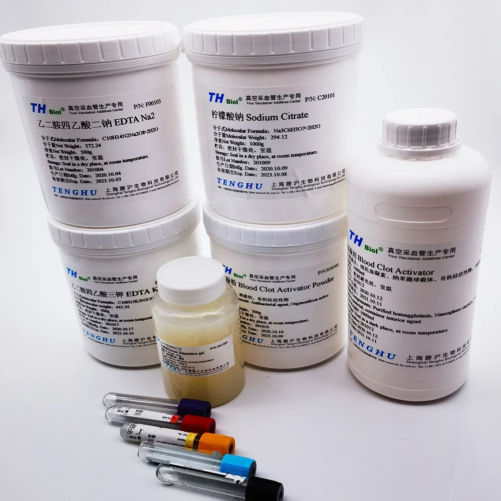 Anticoagulant Blood Collection Tubes with EDTA Additives