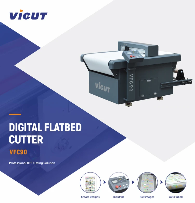 Auto Feeding DTF Cutter - Precision Digital Paper Cutting