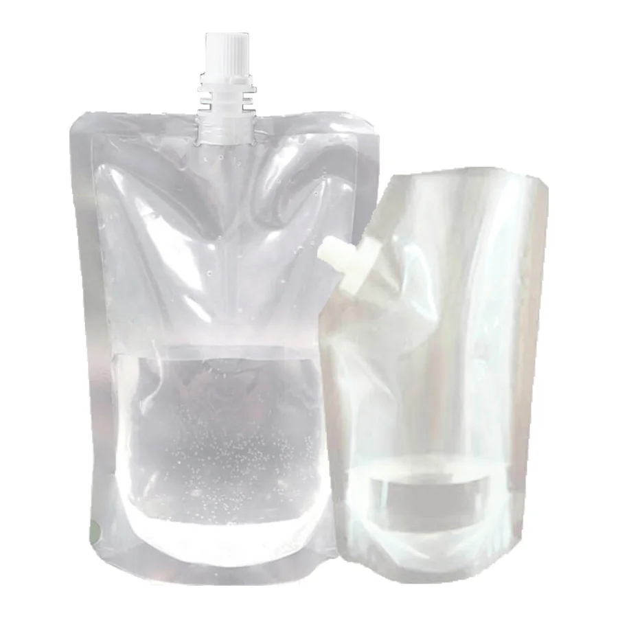 Drink Pouch With Spout Packaging Beverage Bag With Plastic Packaging ...