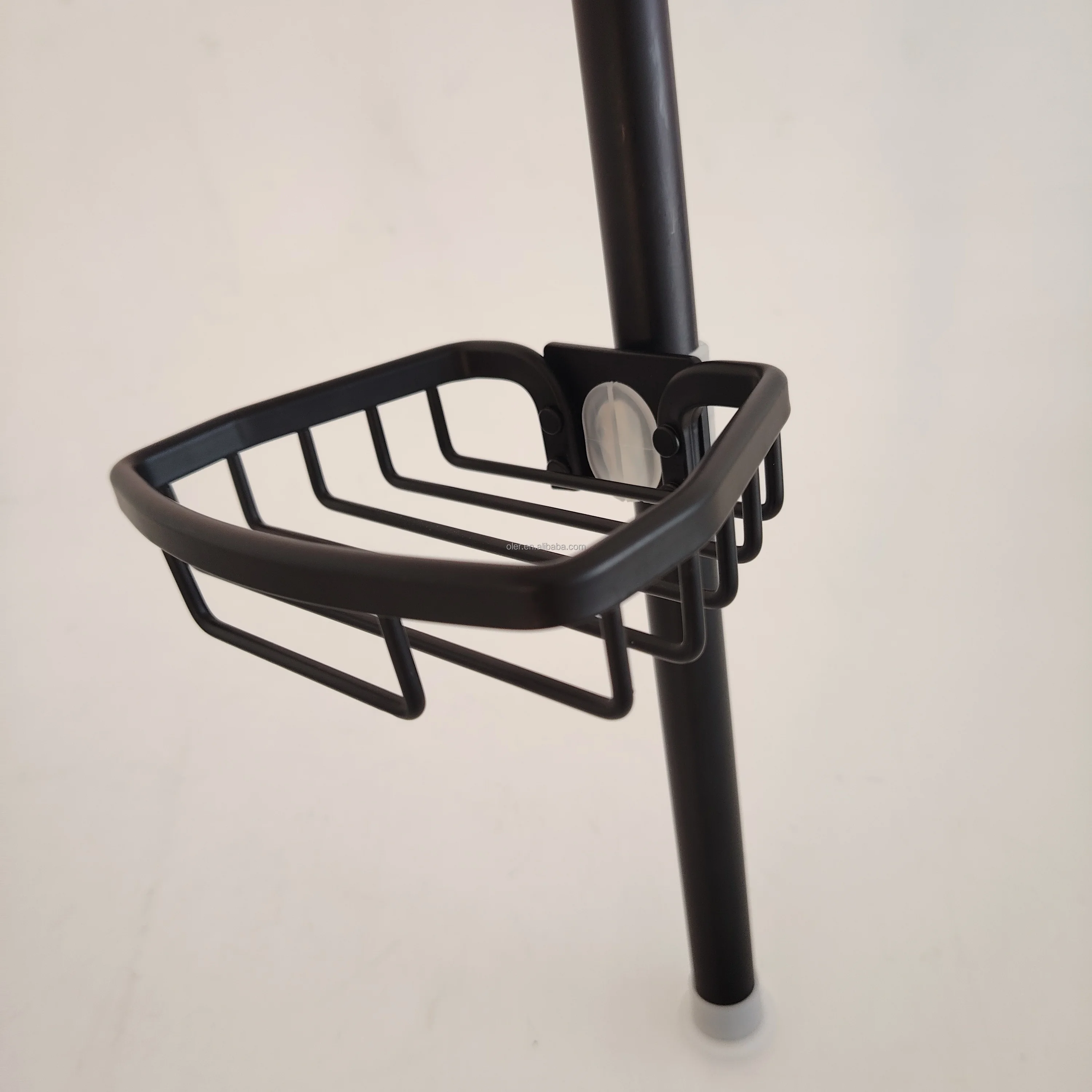 Black Shower Caddy Tension Pole at Randy Stambaugh blog