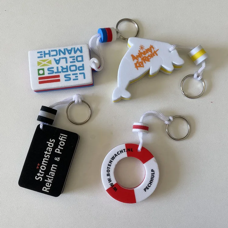 Custom Promotion Foam Eva Key Chain Floating Eva Keychain Merchandising ...