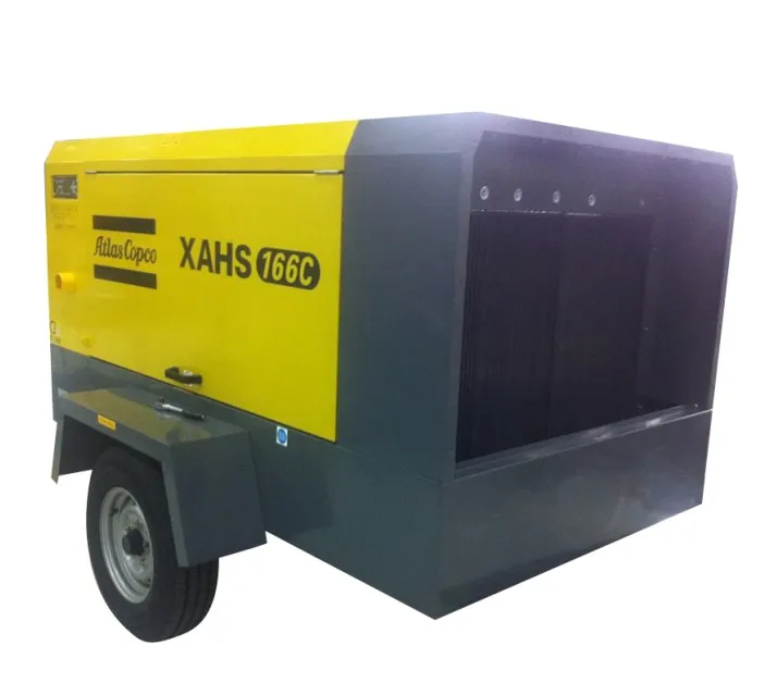 Trailer Mounted Portable Movable Diesel Screw Air Compressor 200-2000 ...