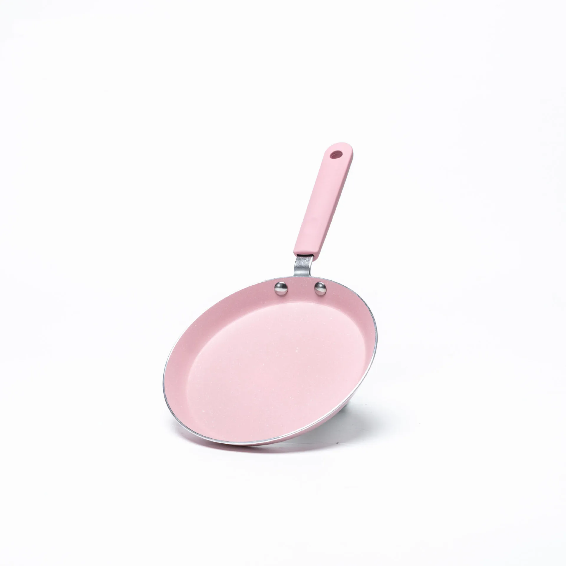 6 Inch Pink Aluminum Halberd Pan Nonstick Frying Pan - Buy Large Pizza ...