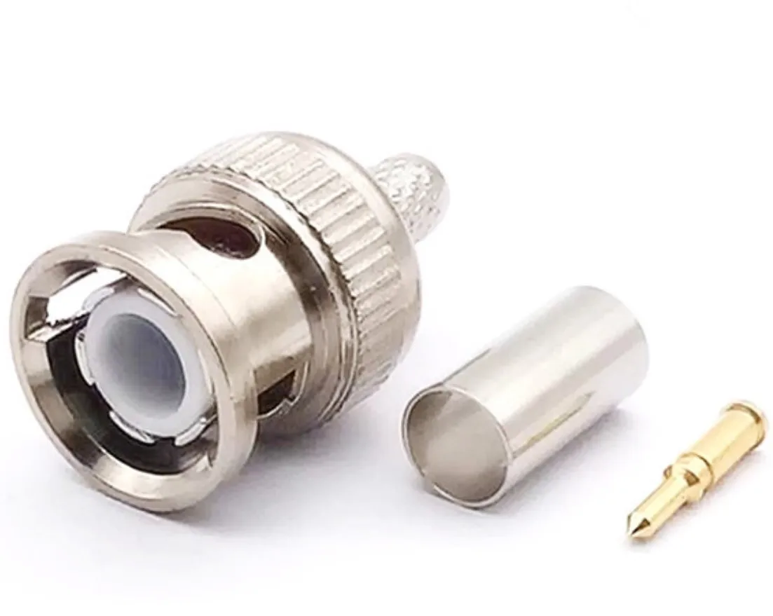 N Male Female Compression Connector For 1/2" Flexible Cable N Rf ...