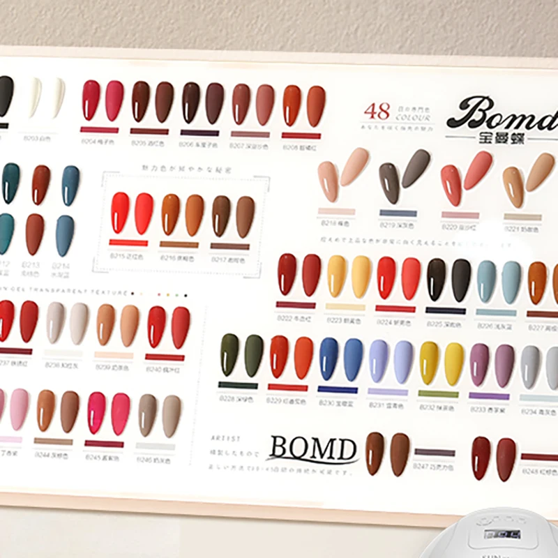 Hight Quality Professional Permanent Nail Polish Supplies 48 Colours ...