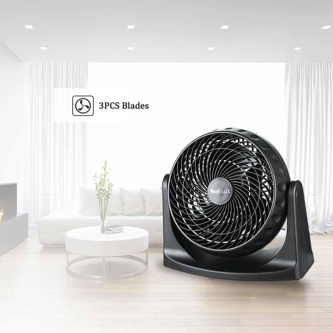 Hotel 12 Inch Plastic Mini Turbo Fan Radial Grill Silent Box Fan ...
