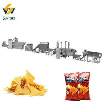 Tortilla Nacho Doritos Chips Snacks Making Equipment Machine - Buy ...