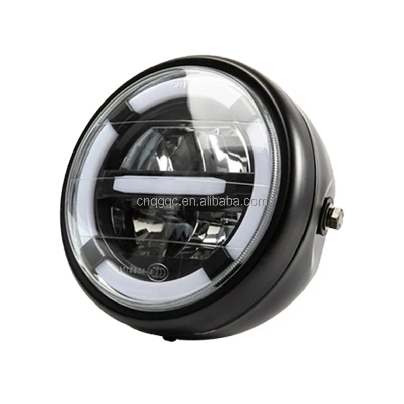 7 Inch Motorcycle Led Headlight Universal 7" Round Head Light For ...