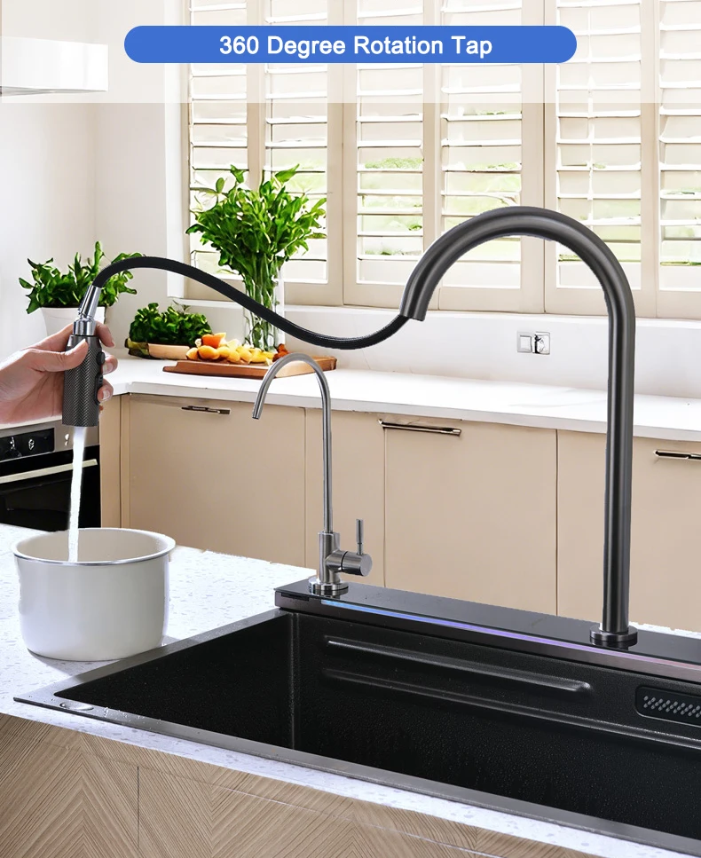 2025 Smart Intelligent Voice AI Control 304 Stainless Steel Kitchen ...