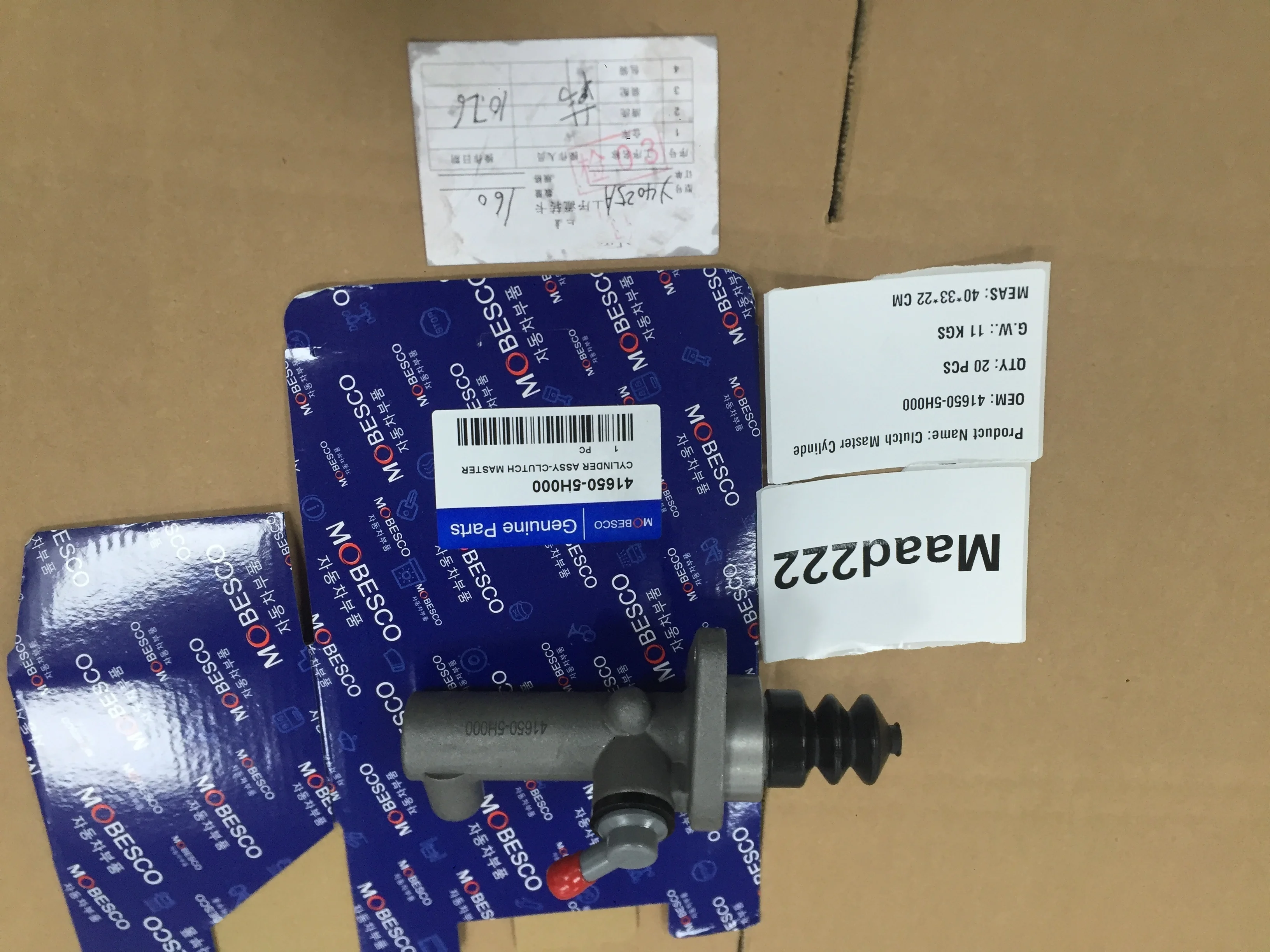 Clutch Master Cylinder for Mighty No.41650-5h000 - Yassia