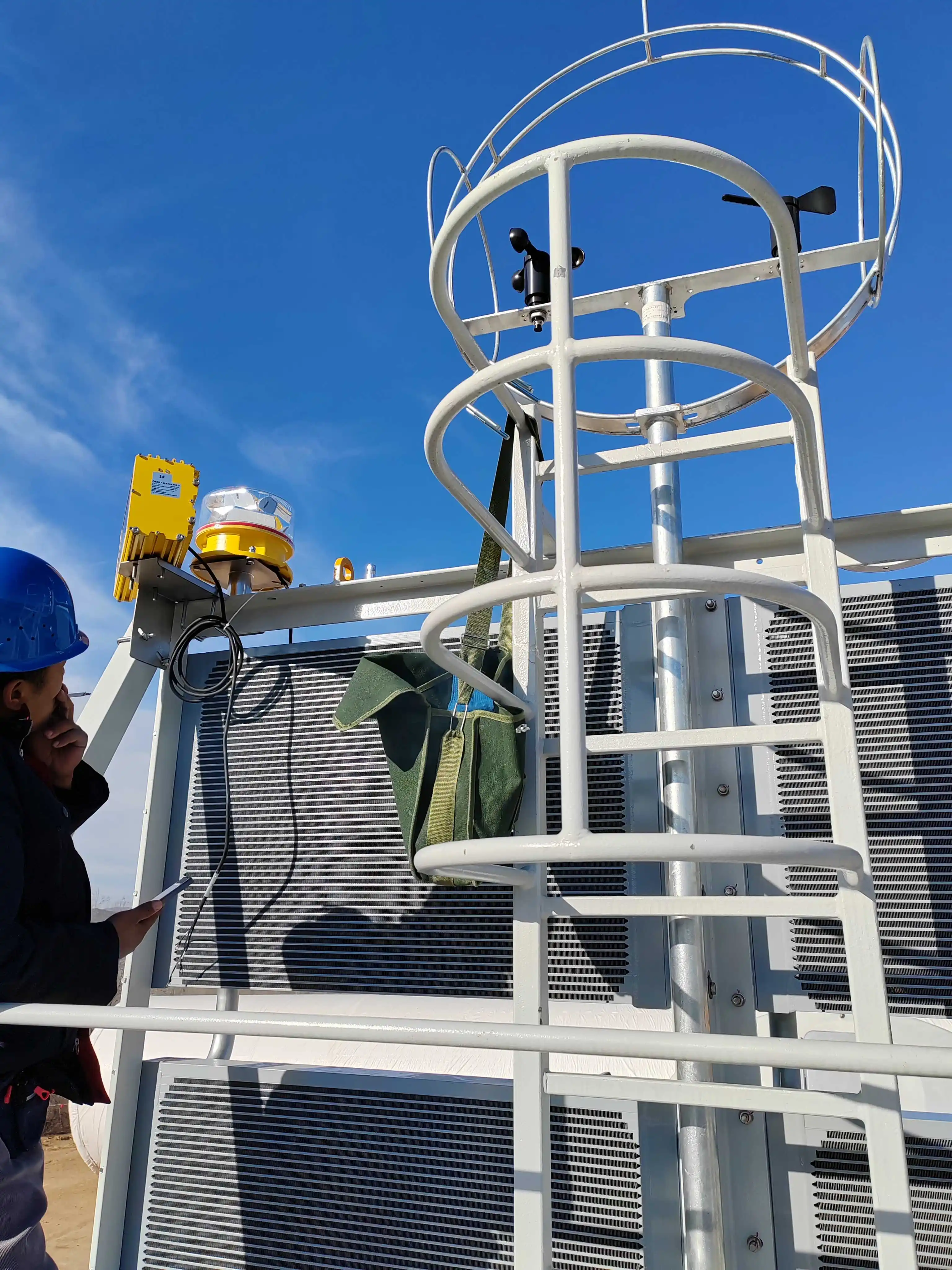 Icao & Hazardous Wind Turbine Obstruction Lighting Dual Medium ...