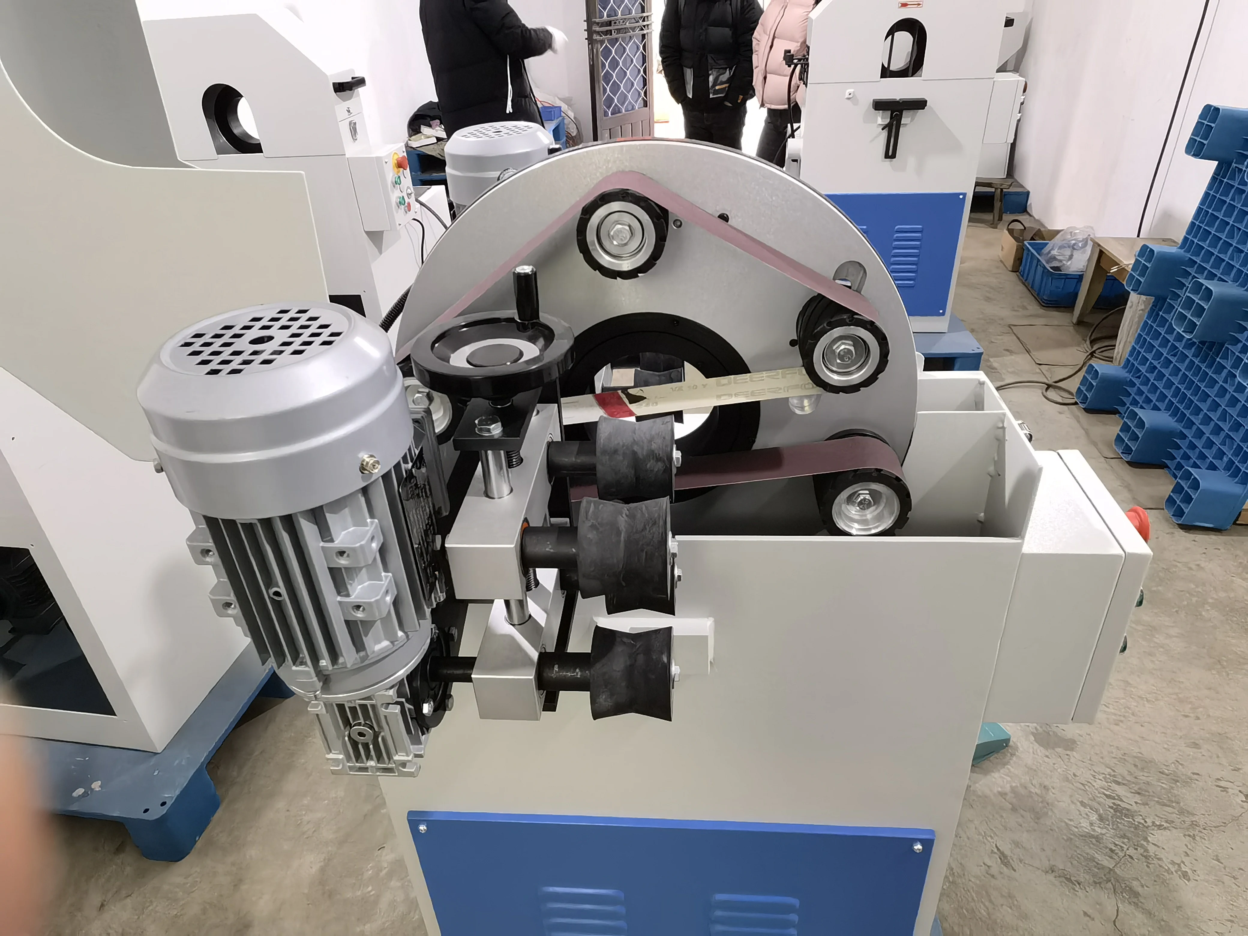 Industrial Pipe Orbital Satin Finish Polishing Machine With Straight ...