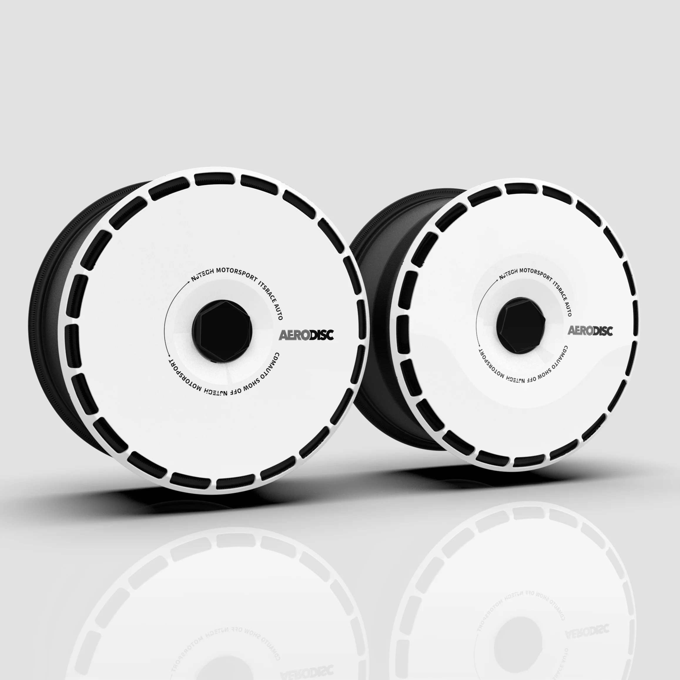 DIY Easy Installation Custom Graphic Aerodisc Wheel Covers