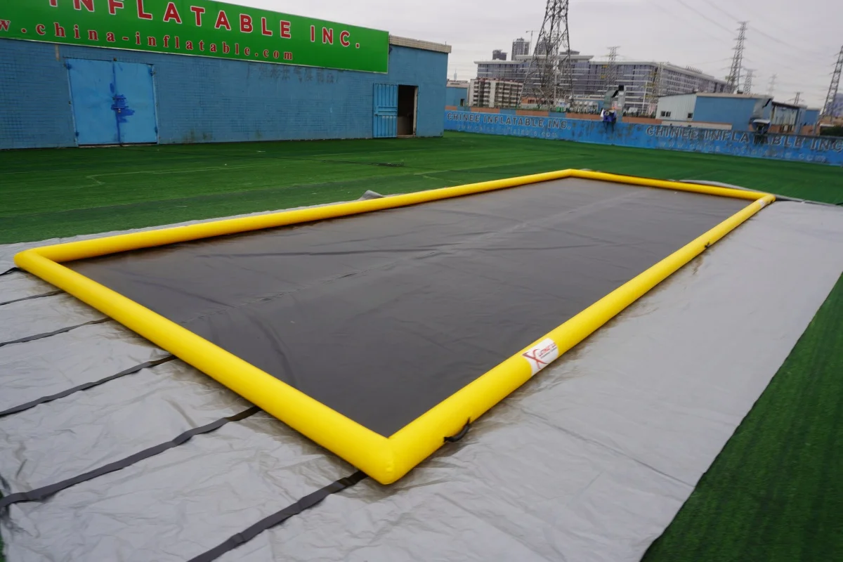 Inflatable Car Wash Containment Mat - Durable & Versatile