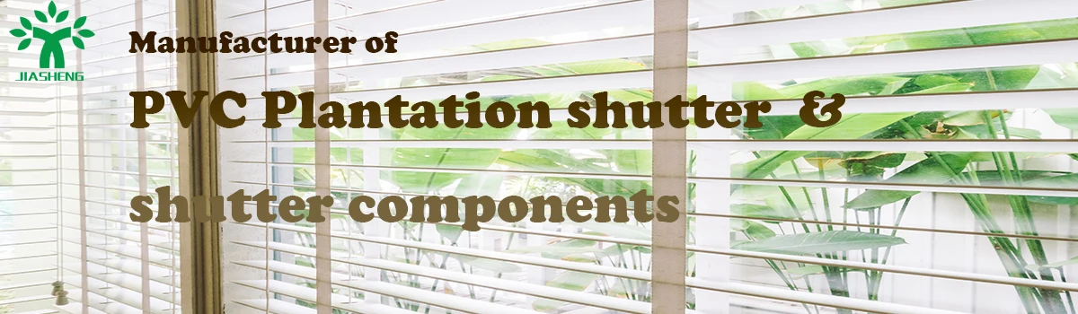 Solid PVC Plantation Shutter Slats Louvre for California Plantation ...