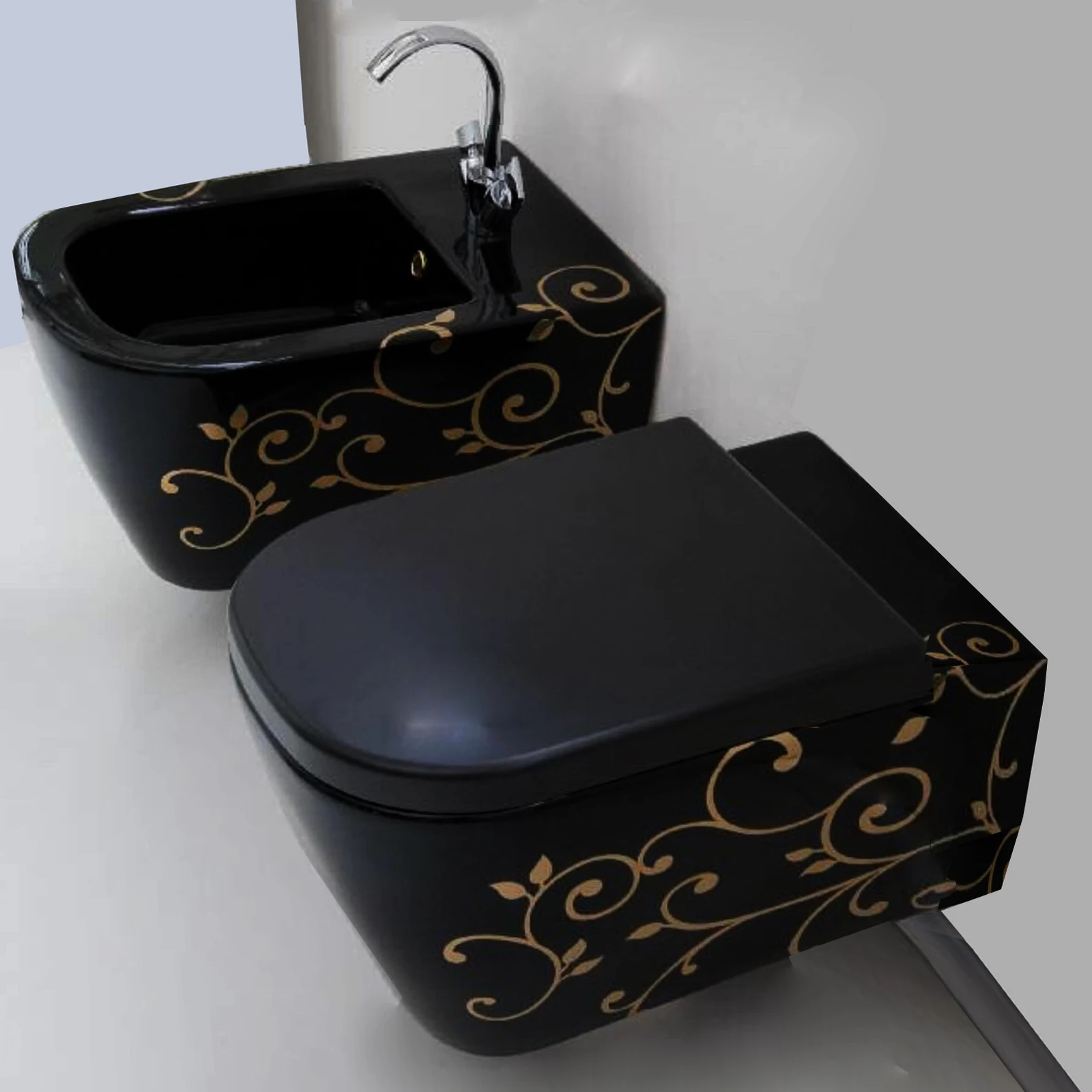 Luxury Toilet Faster Wand Bidet Sanitary Wallfix Wc Peri Bottle Bidet ...