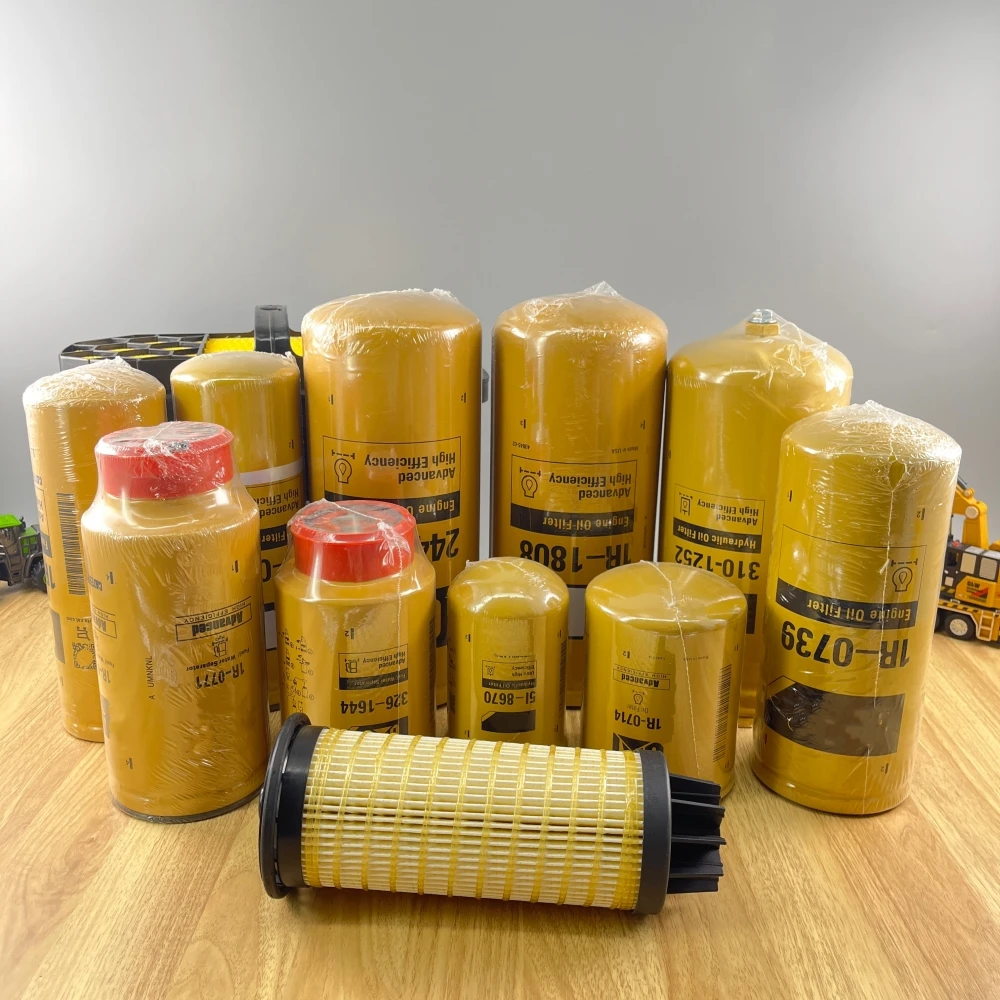 Original Excavator Oil Engine Spare Parts Universal Fuel Filter 1r-1807 ...