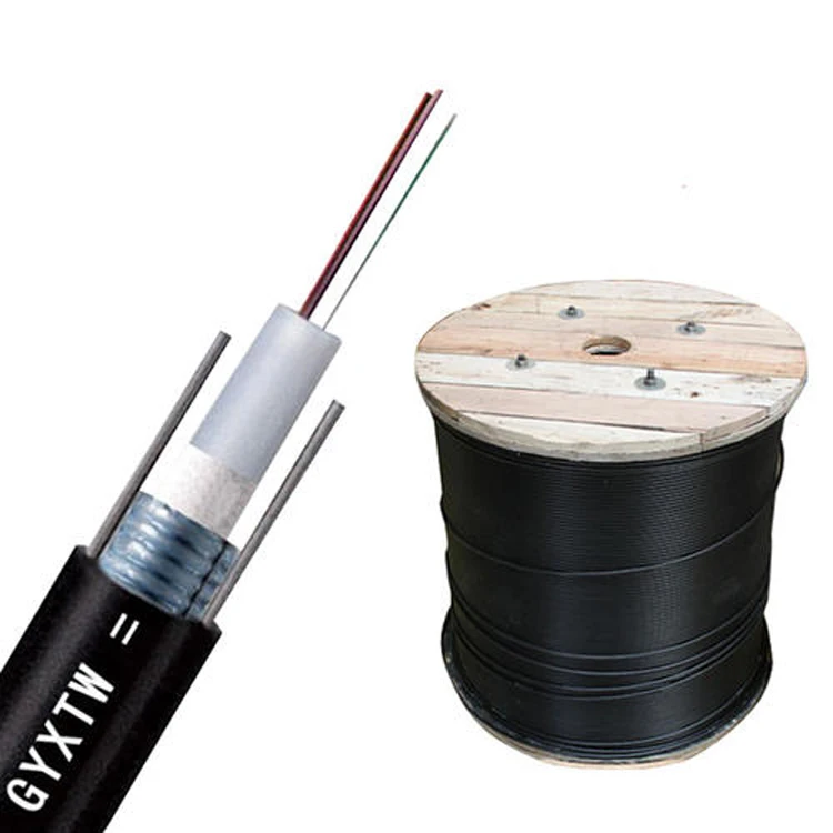6 core fiber optic cable gyxy-6b1.3 single mode Aerial 1km harga ...