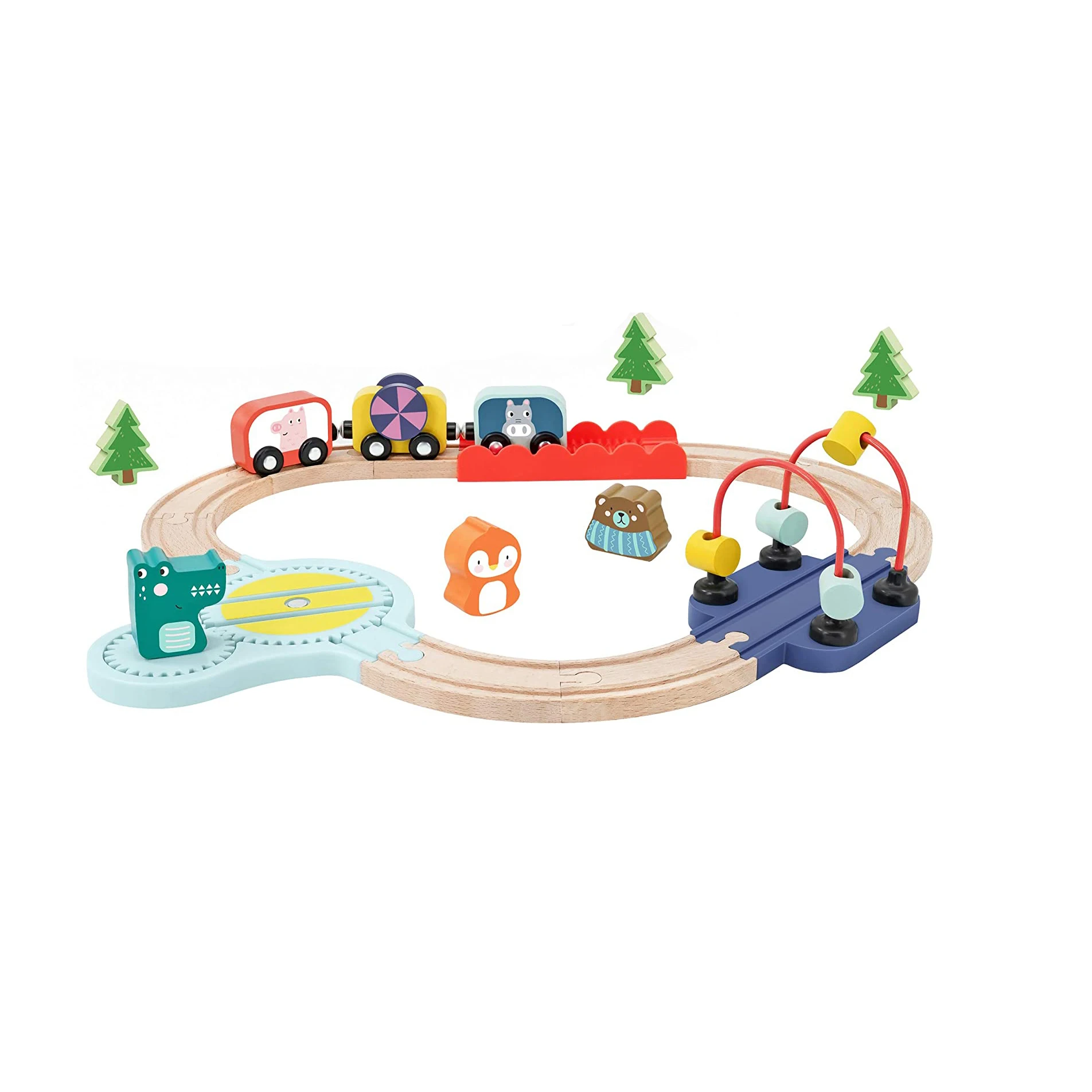 Educational Learning Diy Racing 69 Pcs Classic Railway Toys Road Car ...