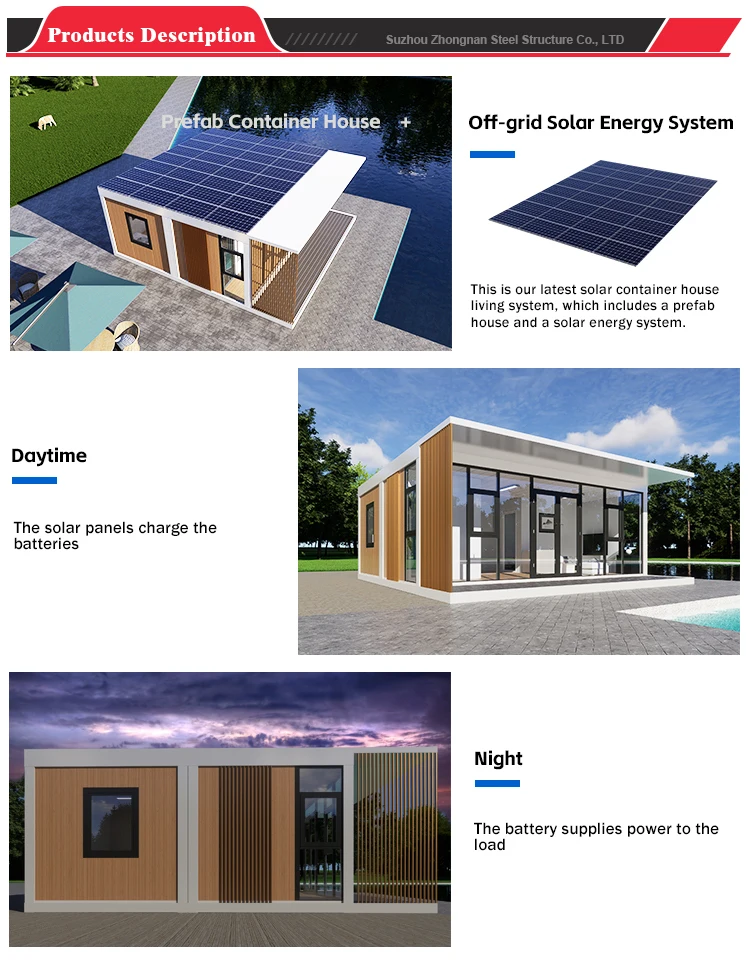 Zhongnan Detachable Home Energy Storage Modular House