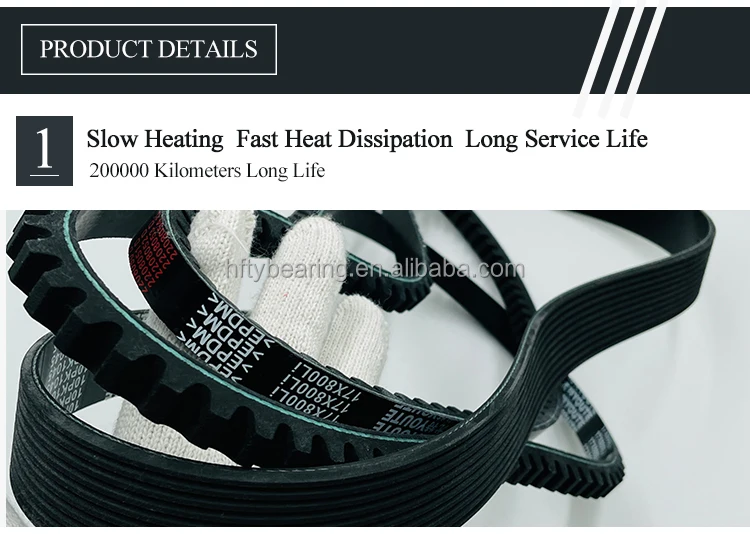 EPDM 8pk1425 Fan Multi Rib Belt for Car - Standard Size