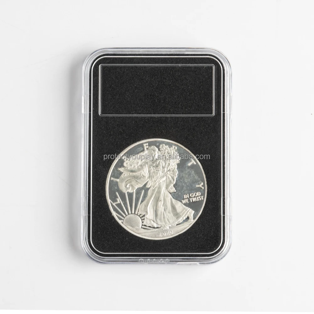 Customizable Coin Holder Display Slabs - Perfect for Graded Coins