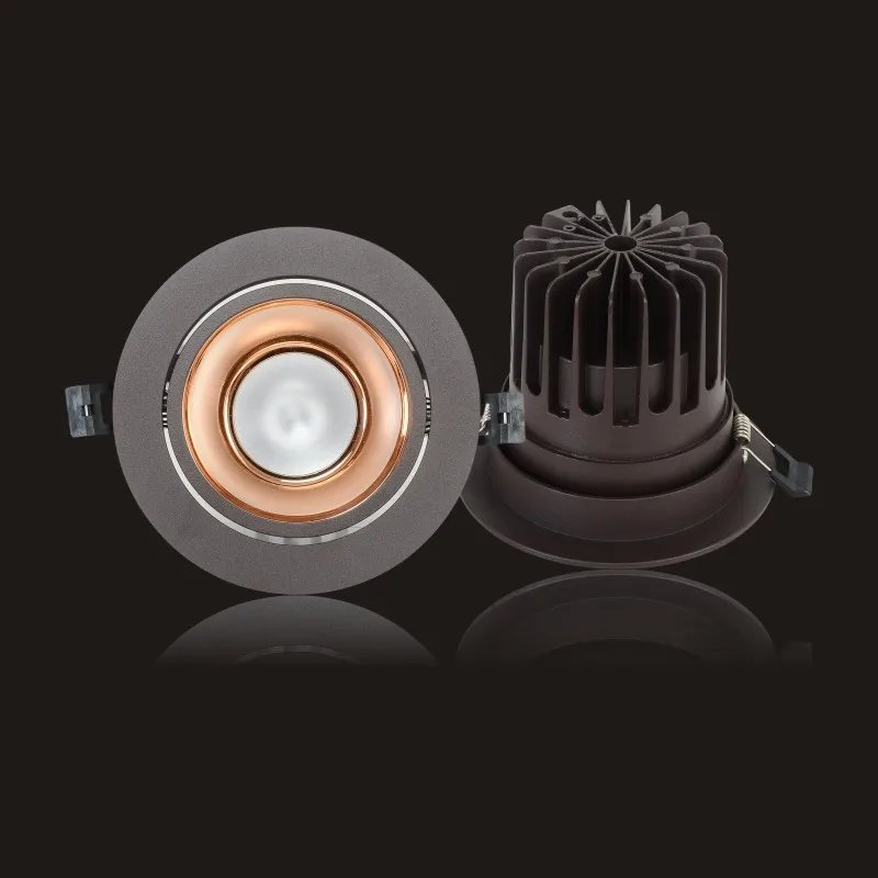 Modern lighting adjustable circular recessed ceiling downlight ...