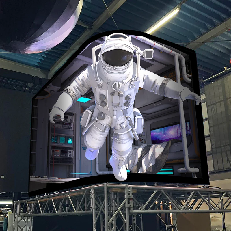 Seamless Modular Exhibition LED Screen Booth for Trade Shows