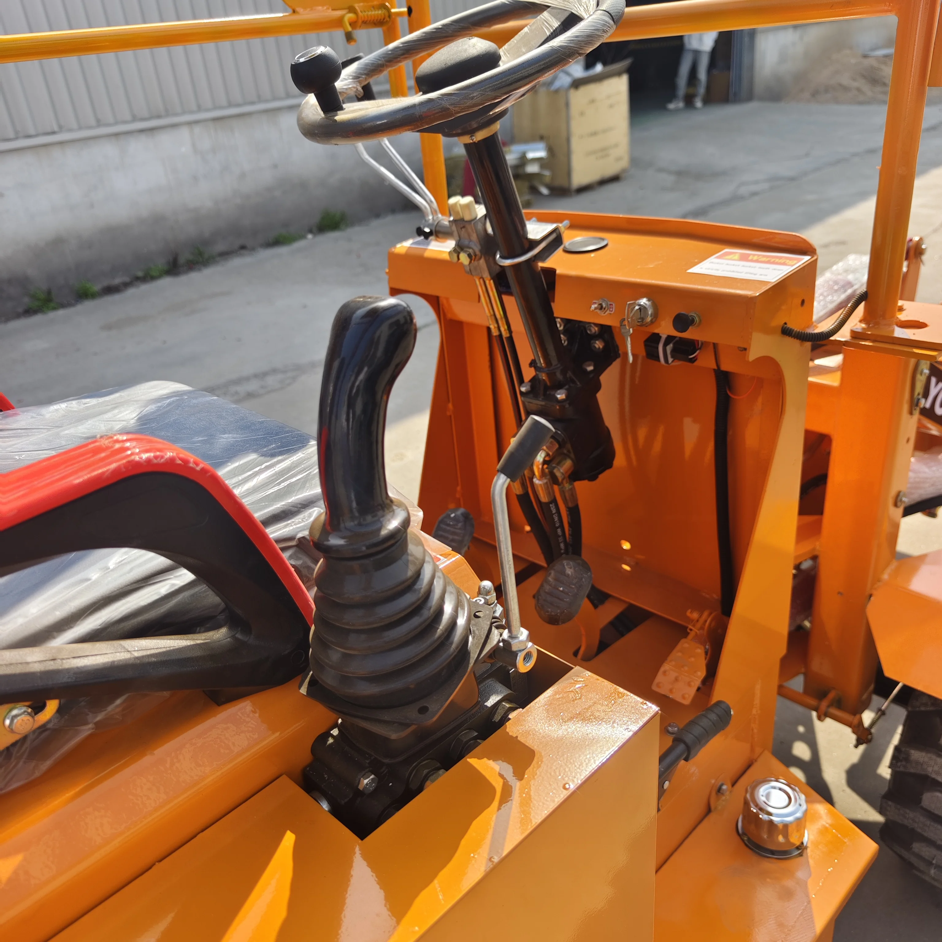 Cheap 450kg Mini Wheel Loaders Mini Front End Loader Small Diesel ...