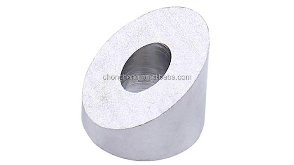 T316 Stainless Steel Cable Railing Angle Washers 33 & 37 Degree Angle ...