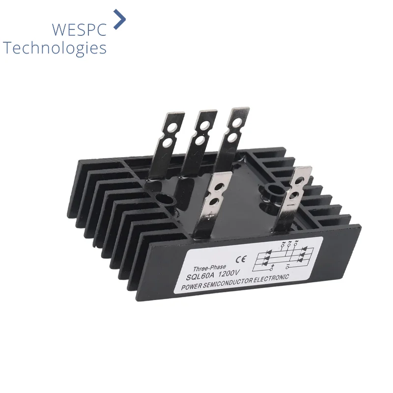 WESPC SQL60A 1200V 60A 3 Phase Full Bridge Rectifier Module