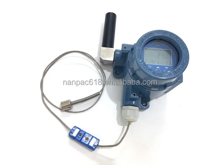 Industrial RTD Pt100 Wireless Temperature Transmitters with Digital ...
