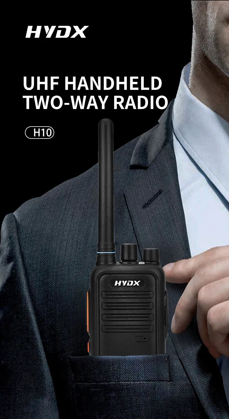 HYDX H10 PMR Radio - Long Range Walkie Talkie Transceiver